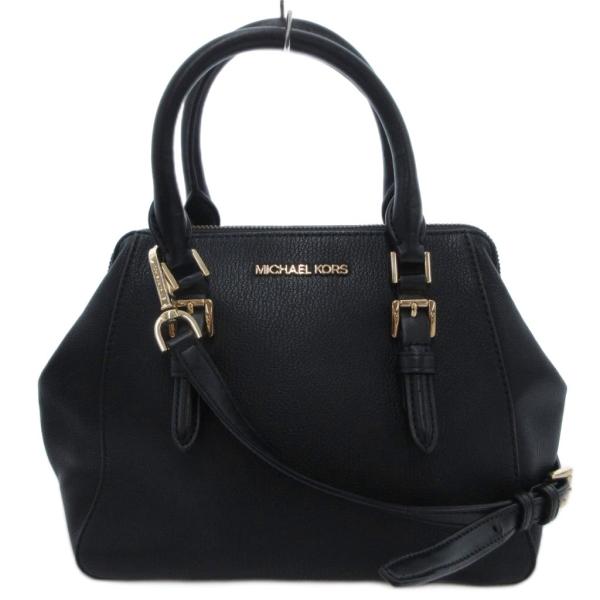マイケルコース MICHAEL KORS ショルダーバッグ ハンド 2WAY レザー ロゴ 紺 ネイビー /FF ■GY11 レディース【ブランド】マイケルコース MICHAEL KORS【実寸サイズ】持ち手の長さ：31cm　ヨコ：32cm...