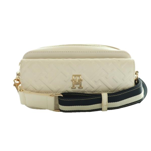 トミーヒルフィガー TOMMY HILFIGER ショルダーバッグ 総柄 レザー 白 ホワイト /SS ■OS ■GY17 レディース【ブランド】トミーヒルフィガー TOMMY HILFIGER【実寸サイズ】持ち手の長さ：-cm　ヨコ：約2...