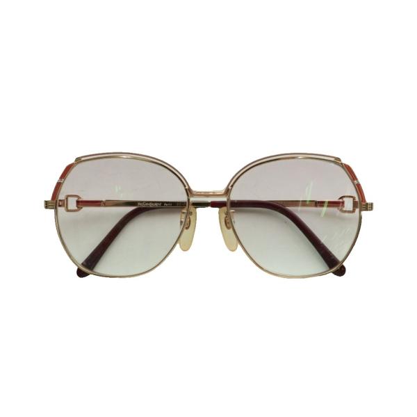 イヴサンローラン YVES SAINT LAURENT 眼鏡 メガネ 度あり 54□15 ゴールドカラー /SS ■OS ■GY18 レディース【ブランド】イヴサンローラン YVES SAINT LAURENT【表記サイズ】54□15【実寸...