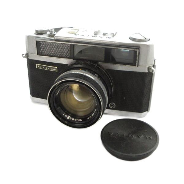 MAMIYA 35 AUTO DELUXE ジャンク品 オートデラックス レンジファインダーカメラ 動作未確認 黒 ブラック ■GY11 /MQ その他【表記サイズ】実寸サイズをご参考ください。【実寸サイズ】約10.5×14cm　【素材】-...