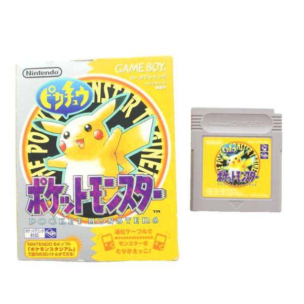 Nintendo 任天堂 ニンテンドー ポケットモンスター ピカチュウ ゲームソフト カセット ゲームボーイ 動作未確認 /MW ■GY11 その他【実寸サイズ】-　【状態】動作未確認の商品です。　本体に多少の汚れや変色がございます。　　※...