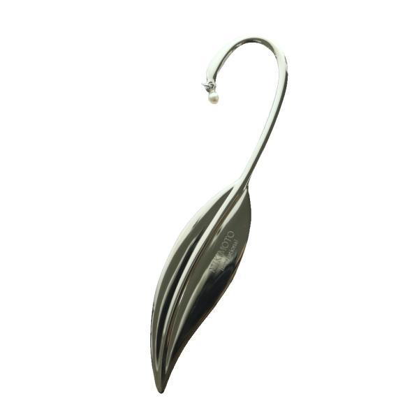 ミキモト MIKIMOTO ブックマーク 栞 リーフモチーフ シルバーカラー /SS ■OS ■GY18 その他【ブランド】ミキモト MIKIMOTO【実寸サイズ】全長 約12.4cm　幅 約2.2cm　【色】シルバーカラー【状態】使用感が...
