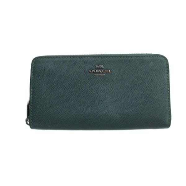 コーチ COACH C3441 長財布 ウォレット レザー ロゴ ラウンドファスナー 緑 グリーン ■GY18 /MQ レディース【ブランド】コーチ COACH【表記サイズ】実寸サイズをご参考ください。【実寸サイズ】ヨコ：約19.5cm　タ...