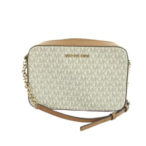 マイケルコース MICHAEL KORS 35F8GTTC3B ショルダーバッグ 斜めがけ PVC レザー MKシグネチャー柄 茶 ブラウン ■GY18 /MQ レディース【ブランド】マイケルコース MICHAEL KORS【表記サイズ】実...