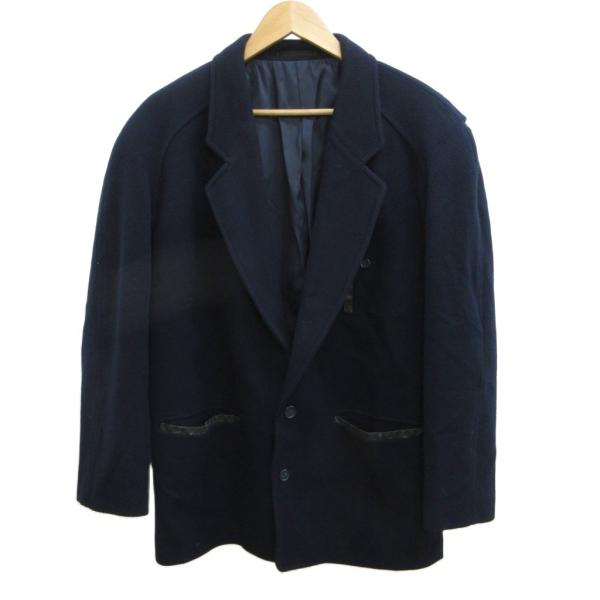 ランバン LANVIN テーラードジャケット 上着 ウール ネイビー 紺 長袖 ダブルブレスト パイピングポケット /PP ■GY11 メンズ【ブランド】ランバン LANVIN【表記サイズ】サイズ表記なし(実寸サイズをご確認ください)【実寸...