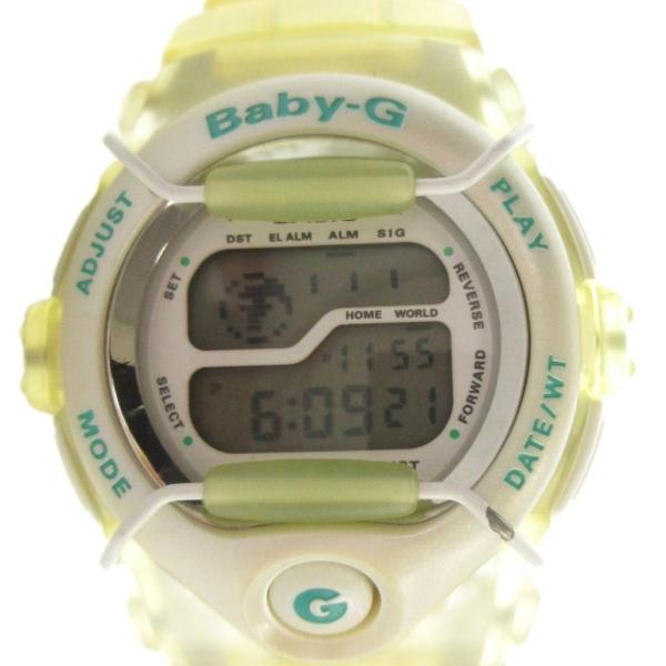 カシオ CASIO Baby-G BGT-100WF 腕時計 ウォッチ クォーツ ロゴ カレンダー付き デジタル 黄 イエロー ■GY11 /MQ レディース【ブランド】カシオ CASIO【表記サイズ】実寸サイズをご参考ください。【実寸サイ...