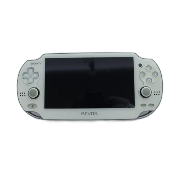 SONY ソニー PCH-1100 PlayStation Vita ゲーム機 本体 3G/Wi-Fiモデル クリスタルホワイト ■GY18 /MQ その他【表記サイズ】-【実寸サイズ】約8.3×18cm　【素材】-【色】白 ホワイト【状態...