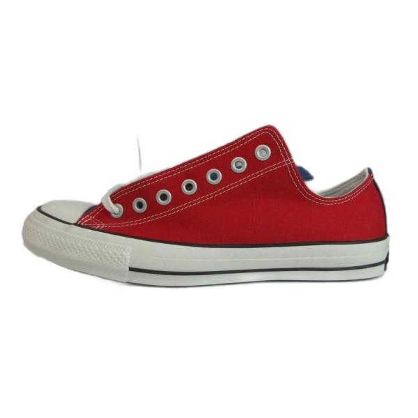未使用品 CONVERSE × ONE PIECE ALL STAR 100 ONE PIECE MC OX スニーカー キャンバス ローカット US9.5 28cm 赤 オレンジ 1CK955【ブランド】コンバース CONVERSE【表記...