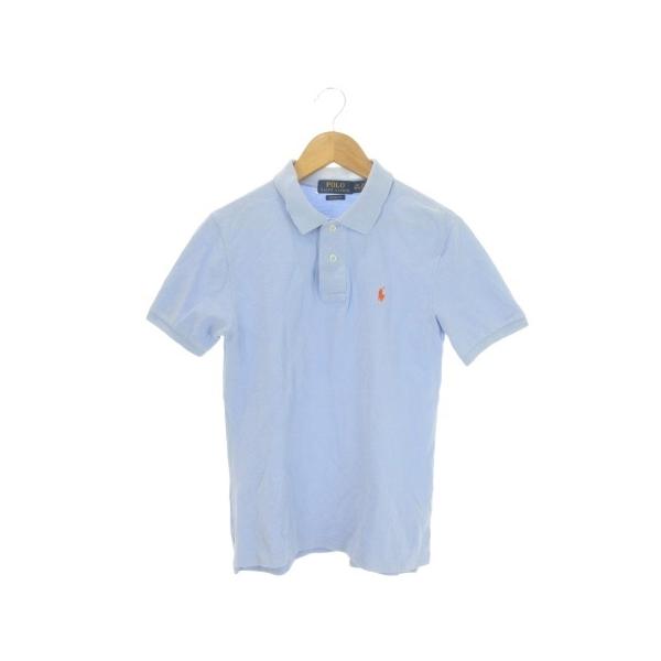 ポロ ラルフローレン POLO RALPH LAUREN ポロシャツ 鹿の子 子ども服（男の子用） M 10-12 青 ブルー 半袖 /CK2 ■GY18 キッズ【ブランド】ポロ ラルフローレン POLO RALPH LAUREN【表記サイ...