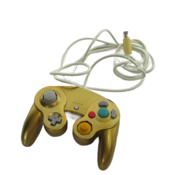 任天堂ジャンク品 GAMECUBE コントローラー 本体 ロゴ 動作未確認 ゴールド色 ■GY11 /MQ その他【表記サイズ】実寸サイズをご参考ください。【実寸サイズ】約12.5×13.5cm　【素材】-【色】ゴールド色【状態】・動作未確...