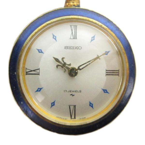 セイコー SEIKO 懐中時計 ペンダントウォッチ 手巻き ロゴ 17石 ローマン ゴールド色 ■GY18 /MQ レディース【ブランド】セイコー SEIKO【表記サイズ】実寸サイズをご参考ください。【実寸サイズ】バンド幅：-cm　腕周り：...