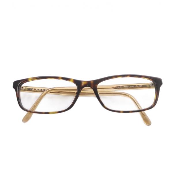 バーバリー BURBERRY 眼鏡 レンズなし ロゴ べっ甲柄 55□17 140 茶色 ブラウン /SR ■GY18 レディース【ブランド】バーバリー BURBERRY【表記サイズ】55□17 140【実寸サイズ】レンズの大きさ：タテ×3...