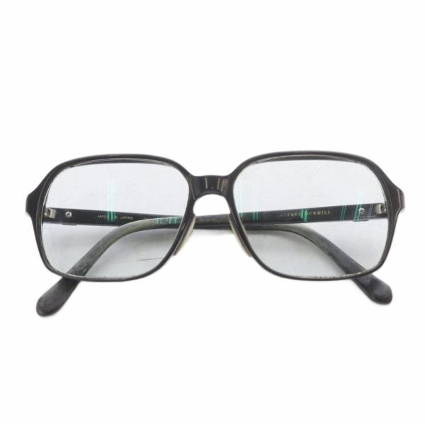 ダンヒル dunhill 眼鏡 メガネ 56□15-145 黒 ブラック /SR ■GY11 メンズ【ブランド】ダンヒル dunhill【表記サイズ】56□15-145【実寸サイズ】レンズの大きさ：タテ×4 ヨコ×5.3cm　フレーム：14...
