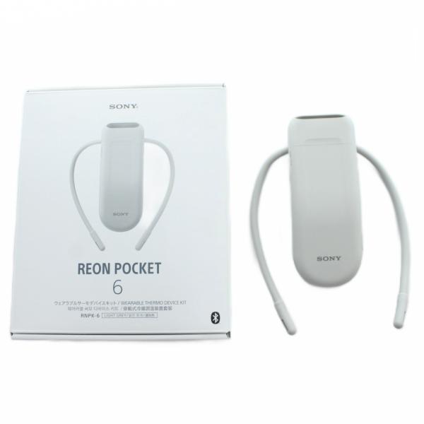 ソニー SONY RNPK-6 REON POCKET 6 レオンポケット6 ウェアラブルサーモデバイス /MW ■GY18 その他【実寸サイズ】-　【色】白 ホワイト 【状態】動作確認済みの商品です。　本体に若干の汚れはございますが、その...