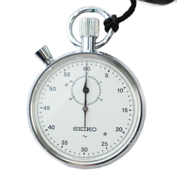 セイコー SEIKO 88-5061 ストップウォッチ 白文字盤 手巻き ロゴ シルバー色 ■GY11 /MQ その他【ブランド】セイコー SEIKO【表記サイズ】実寸サイズをご参考ください。【実寸サイズ】バンド幅：-cm　腕周り：-cm　...