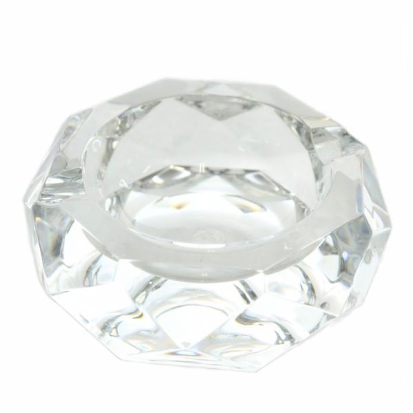バカラ Baccarat 灰皿 アッシュトレイ 喫煙具 タバコ クリスタル 八角形 クリア /XZ その他【ブランド】バカラ Baccarat【実寸サイズ】・直径 9.5cm　・高さ 4cm　【素材】クリスタル【色】クリア【状態】タグはあり...