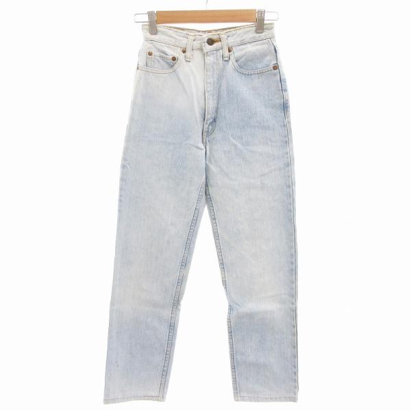 リーバイス Levi's 515 W515-0227 デニム パンツ ジーンズ ボタンフライ W27 ライトブルー /OU レディース【ブランド】リーバイス Levi's【表記サイズ】W27【実寸サイズ】ウエスト：約58cm　もも幅：約48...