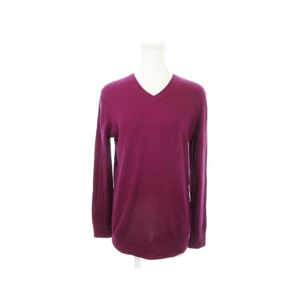 エンハーモニック タヴァーン Enharmonic TAVERN ニット セーター Vネック 長袖 カシミヤ 44 XS 紫 パープル /MN10 ■GY03 メンズ【ブランド】エンハーモニック タヴァーン Enharmonic TAVER...