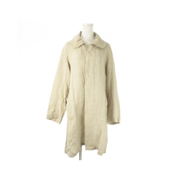 ジャーナルスタンダード ラックス JOURNAL STANDARD LUXE リネンジャケット ロング ステンカラー 麻 ナチュラル ベージュ【ブランド】ジャーナルスタンダード ラックス JOURNAL STANDARD LUXE【表記サイ...