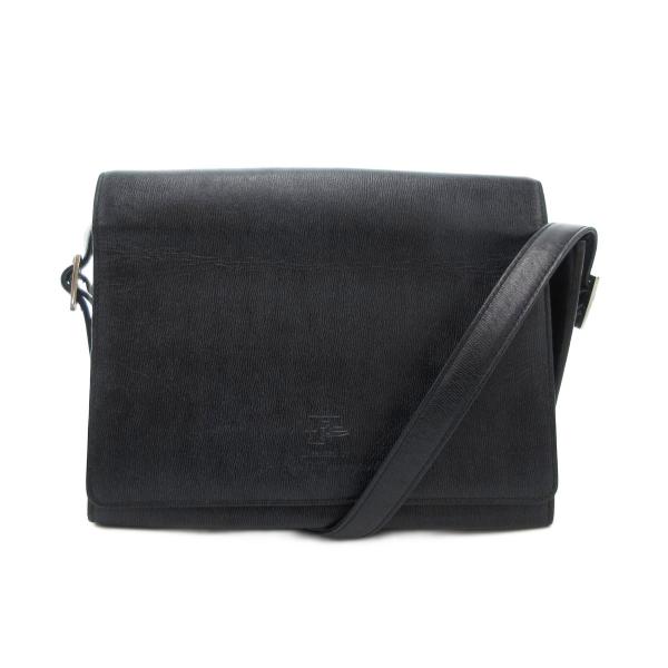 フィガロ パリ FIGARO Paris ショルダーバッグ レザー 本革 黒 ブラック フラップ /AE レディース【ブランド】フィガロ パリ FIGARO Paris【表記サイズ】--【実寸サイズ】持ち手の長さ：--cm　ヨコ：23cm　...