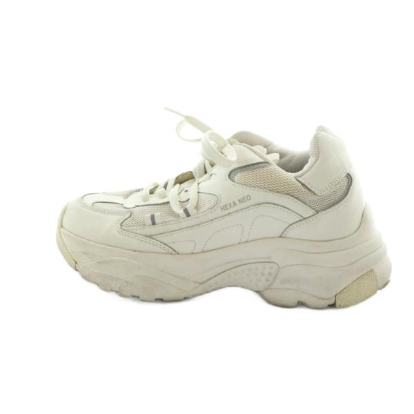 ザノースフェイス THE NORTH FACE HEXA NEO 厚底スニーカー シューズ 靴 ロゴ 24cm 白 ホワイト ■GY99 /MQ レディース【ブランド】ザノースフェイス THE NORTH FACE【表記サイズ】24cm【実...