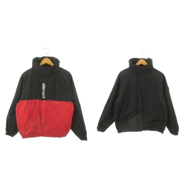 エレメント ELEMENT リバーシブルジャケット S 赤 レッド 黒 ブラック バイカラー /MN26 ■GY99 メンズ【ブランド】エレメント ELEMENT【表記サイズ】S【実寸サイズ】肩幅：48cm　身幅：57cm　袖丈：56cm　...