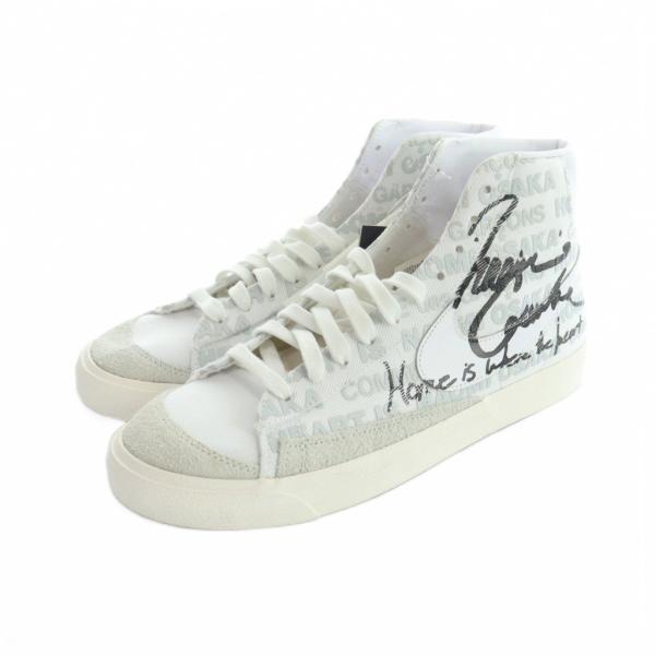 未使用品 ナイキ NIKE DA5383-100 20AW コムデギャルソンオム タグ付き 大坂なおみ ハイカットスニーカー シューズ 靴 ロゴ キャンバス【ブランド】ナイキ NIKE【表記サイズ】29cm【実寸サイズ】最大幅：約11cm　...