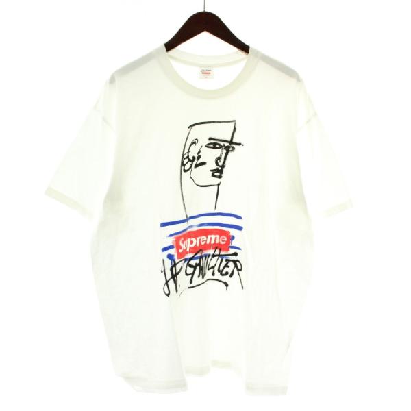 シュプリーム SUPREME × Jean Paul GAULTIER 19SS Logo Tee Tシャツ カットソー 半袖 クルーネック ボックスロゴ プリント XL 白【ブランド】シュプリーム SUPREME【表記サイズ】XL【実寸サ...