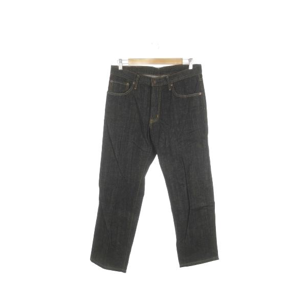 エドウィン EDWIN INTERNATIONAL BASIC 404 デニムパンツ ジーンズ 32 黒 ブラック ストレート /MN42 ■GY99 メンズ【ブランド】エドウィン EDWIN【表記サイズ】W32【実寸サイズ】ウエスト：82...
