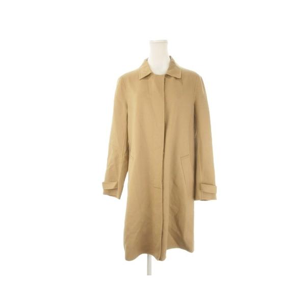 セオリー Theory ステンカラーコート 比翼 ロング丈 P 茶 ブラウン /CK28 ■GY99 レディース【ブランド】セオリー Theory【表記サイズ】P【実寸サイズ】肩幅：39cm　身幅：47cm　袖丈：54cm　着丈：87.5c...