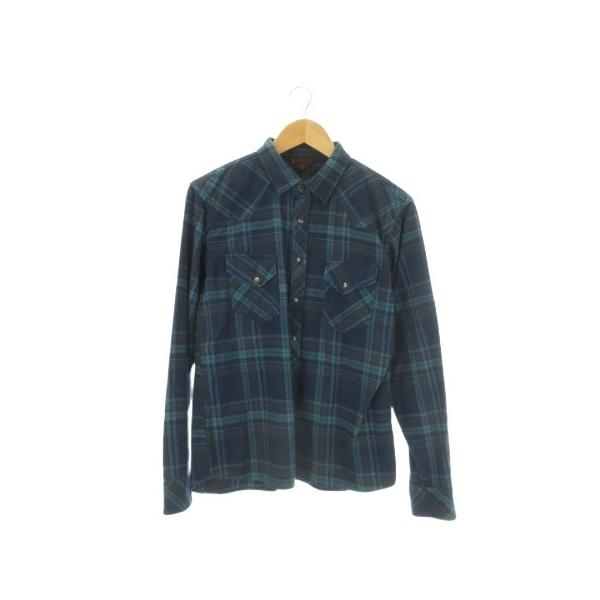 クリフメイヤー KRIFF MAYER K.MAYER ネルシャツ ダンガリーデザイン 長袖 XL 緑 グリーン /CK7 ■GY99 メンズ【ブランド】クリフメイヤー KRIFF MAYER K.MAYER【表記サイズ】XL【実寸サイズ】...