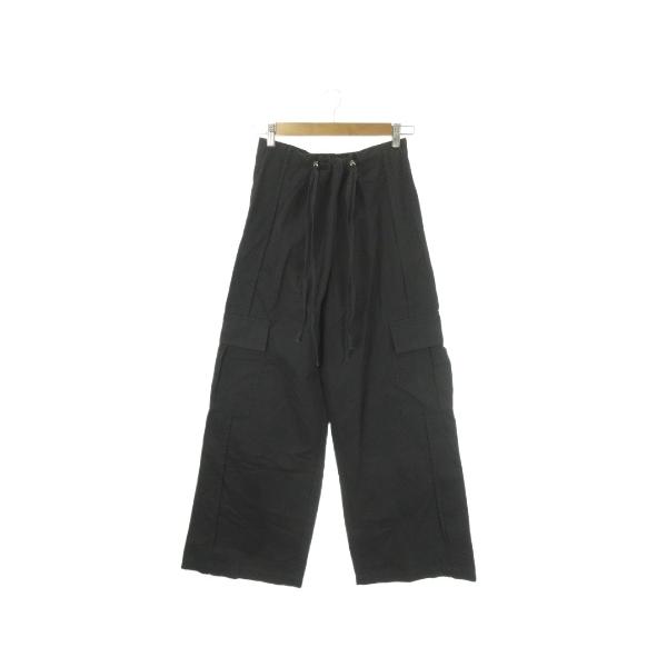 トゥーアクー tout a coup カーゴパンツ S グレー ワイドシルエット ドロスト /AO36 ■GY99 レディース【ブランド】トゥーアクー tout a coup【表記サイズ】S【実寸サイズ】ウエスト：〜78〜cm　もも幅：31...