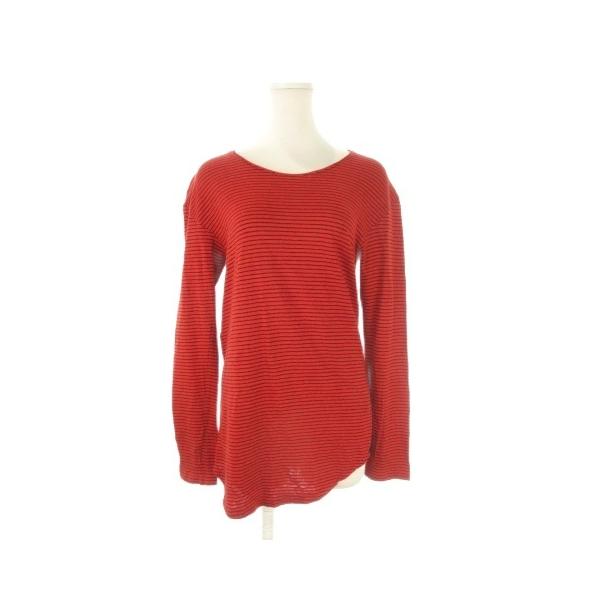 イザベル マラン エトワール ISABEL MARANT ETOILE カットソー 長袖 裾ラウンド ボーダー S 赤 レッド /CK47 ■GY99 レディース【ブランド】イザベル マラン エトワール ISABEL MARANT ETOI...