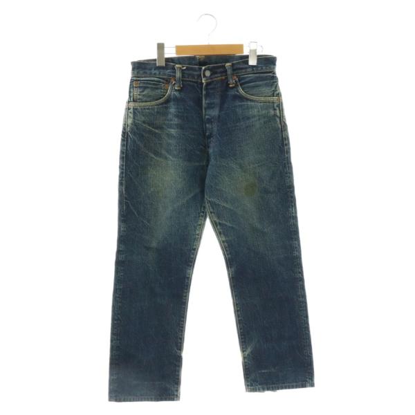 エヴィス EVISU No.2 2000 デニムパンツ ジーンズ ピンクカモメ セルビッチ ボタンフライ 31×35 インディゴ /MY ■OS ■GY35 メンズ【ブランド】エヴィス EVISU【表記サイズ】31×35【実寸サイズ】ウエス...