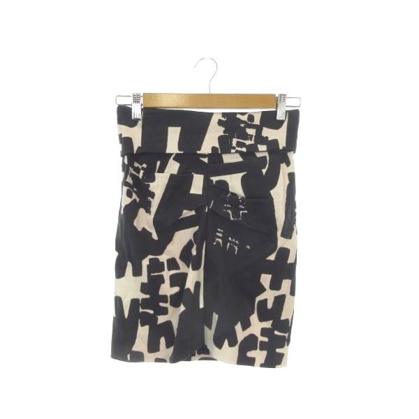 イザベルマラン ISABEL MARANT スカート 麻 リネン 34 ピンク 黒 ブラック 抽象柄 ミニ丈 ギャザーデザイン /MN21 ■GY99 レディース【ブランド】イザベルマラン ISABEL MARANT【表記サイズ】34【実寸...