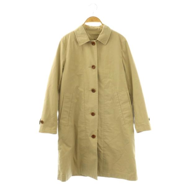 マーガレットハウエル MARGARET HOWELL PROOFED COTTON NYLON ステンカラーコート ダウンライナー付き 0 カーキベージュ /ES ■GY06 レディース【ブランド】マーガレットハウエル MARGARET H...