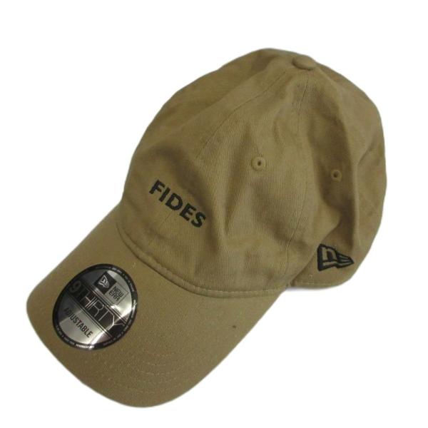 ニューエラ NEW ERA × フィデス FIDES 9THIRTY 帽子 キャップ ロゴ 刺繍 ベージュ /XZ ■GY99 メンズ レディース【ブランド】ニューエラ NEW ERA【実寸サイズ】つば：6.5cm　頭周り：49cm　　【素...