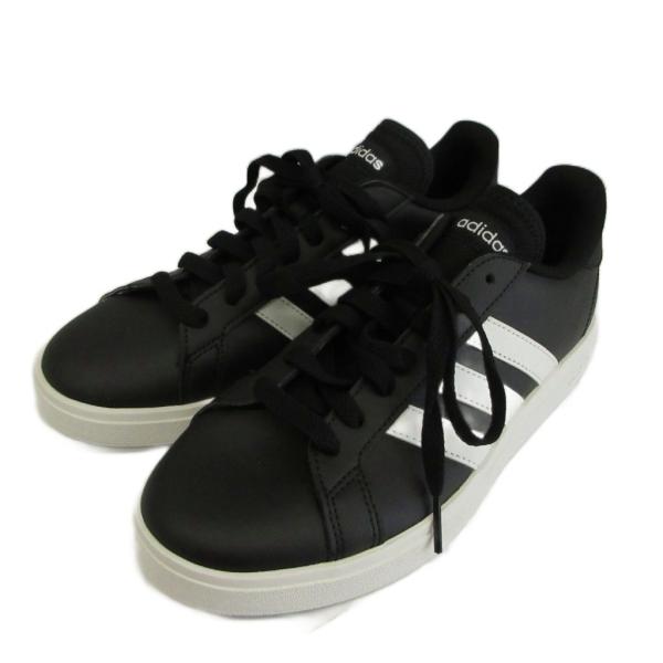 未使用品 アディダス adidas スニーカー レザー ローカット US7 24cm 黒 ブラック /XZ ■GY99 レディース【ブランド】アディダス adidas【表記サイズ】US7 （日本サイズ 24cm相当）【実寸サイズ】最大幅：9...