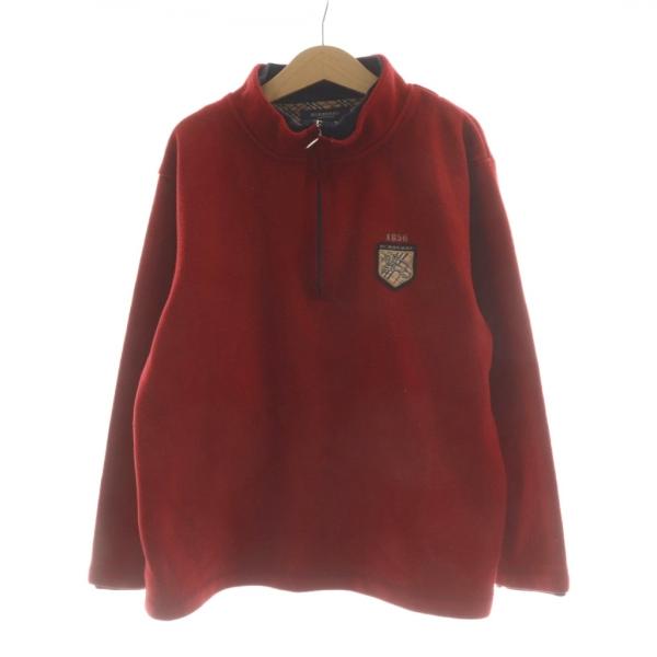 バーバリー ロンドン BURBERRY LONDON ニット セーター 長袖 ハーフジップ 140A 赤 レッド /AN39 ■GY03 キッズ【ブランド】バーバリー ロンドン BURBERRY LONDON【表記サイズ】140A【実寸サイ...