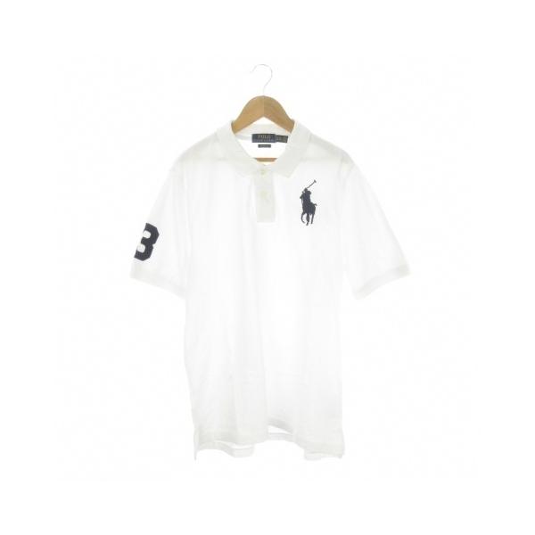 ポロ ラルフローレン POLO RALPH LAUREN ポロシャツ 鹿の子 子ども服（男の子用） XL 18-20 白 ホワイト ビッグポニー 半袖【ブランド】ポロ ラルフローレン POLO RALPH LAUREN【表記サイズ】XL18...