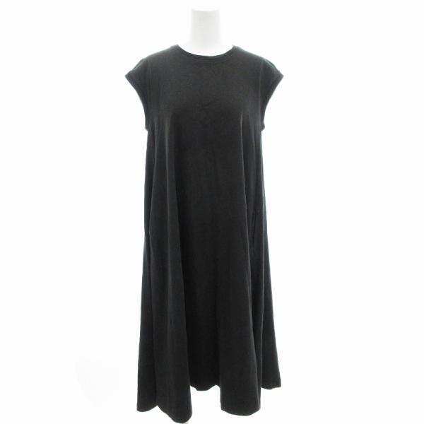 チャンピオン CHAMPION BEAMS BOY 別注 Aラインロングワンピース ノースリーブ ロゴ刺繍 S 黒 ブラック CWSP335 /FF レディース【ブランド】チャンピオン CHAMPION【表記サイズ】S【実寸サイズ】身幅：約...