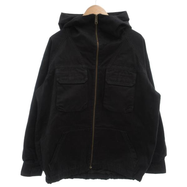 クリフメイヤー KRIFF MAYER K.MAYER フードジャケット ブルゾン ジップアップ L 黒 ブラック /GV メンズ【ブランド】クリフメイヤー KRIFF MAYER K.MAYER【表記サイズ】L【実寸サイズ】身幅：64cm...