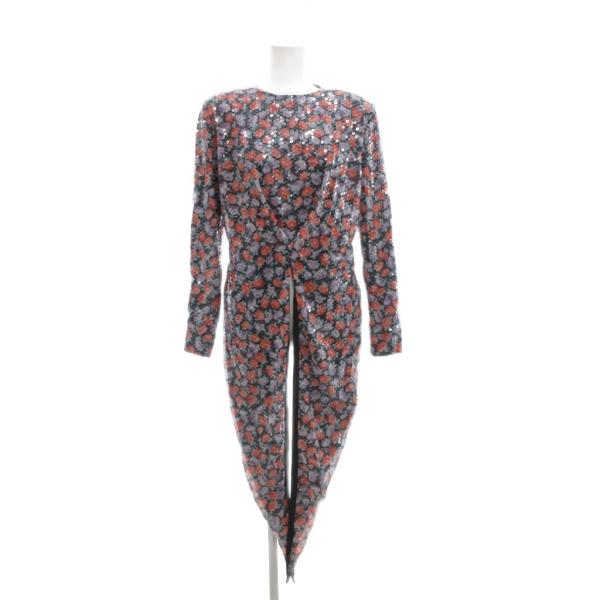 サラアビート SALA ABITO ヴィンテージ 美品 シャツ ブラウス 40 花柄 スパンコール マルチカラー /AE レディース【表記サイズ】40【実寸サイズ】肩幅：36cm　身幅：43cm　袖丈：54cm　着丈：50cm　　【素材】表...