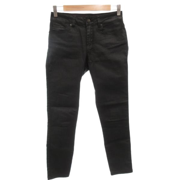 スビ Ksubi デニムパンツ ジーンズ スキニー 26 黒 ブラック 光沢 /FF レディース【ブランド】スビ Ksubi【表記サイズ】26【実寸サイズ】ウエスト：62cm　もも幅：18cm　裾幅：10cm　股上：23cm　股下：60cm...