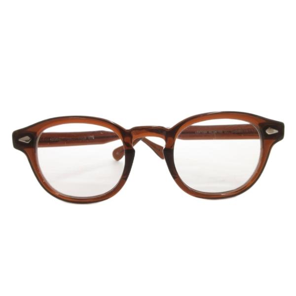 モスコット MOSCOT LEMTOSH メガネ 眼鏡 めがね 度入りレンズ 46□24 145 茶 ブラウン /FF 【ブランド】モスコット MOSCOT【表記サイズ】46□24 145【実寸サイズ】レンズの大きさ：4.5×3.8cm　フ...