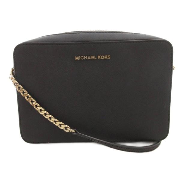 マイケルコース MICHAEL KORS JET SET LG EW CROSSBODY ショルダーバッグ 斜め掛け クロスボディ レザー チェーン 黒 ブラック /FF レディース【ブランド】マイケルコース MICHAEL KORS【実寸...