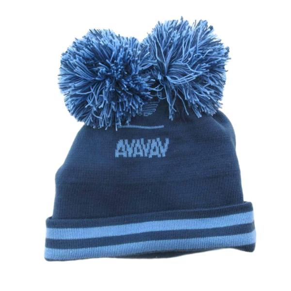 未使用品 アディダスオリジナルス adidas originals AVAVAV コラボ タグ付き スーベニア ポンポン ビーニー ニットキャップ 帽子 青【ブランド】アディダスオリジナルス adidas originals【実寸サイズ】頭...