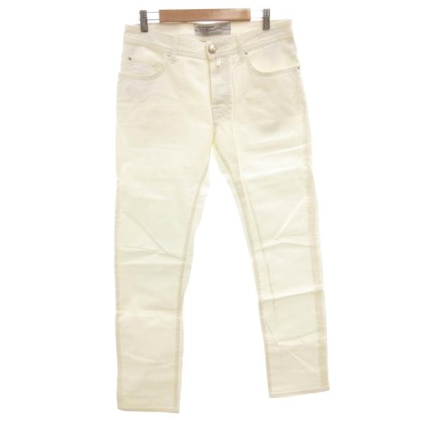 ヤコブコーエン JACOB COHEN カラー デニムパンツ ジーンズ ストレッチ ボタンフライ 33 白 ホワイト PW688 /FF メンズ【ブランド】ヤコブコーエン JACOB COHEN【表記サイズ】33【実寸サイズ】ウエスト：78...