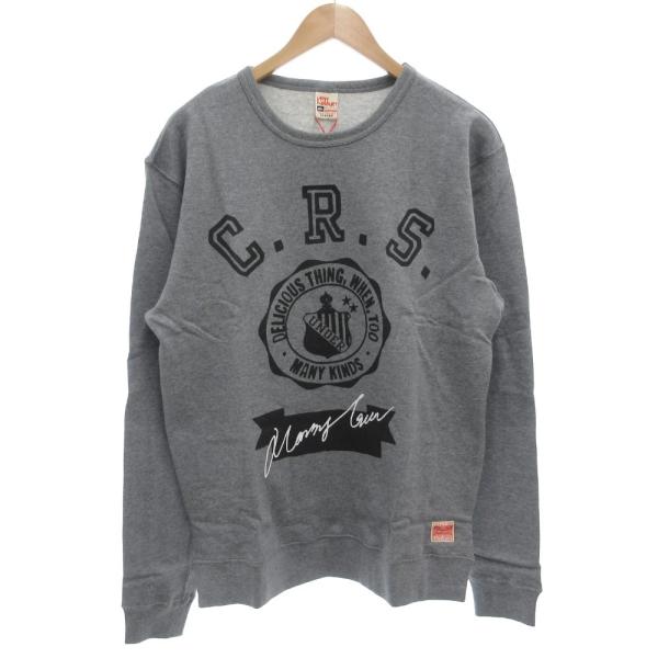 未使用品 クリフメイヤー KRIFF MAYER K.MAYER SPORTWEAR タグ付き スウェット トレーナー 長袖 クルーネック 裏毛 XL グレー /GV【ブランド】クリフメイヤー KRIFF MAYER K.MAYER【表記サ...