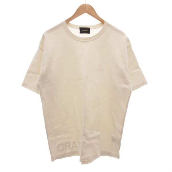 リザード ReZARD Tシャツ 半袖 クルーネック ロゴプリント XL 白 ホワイト /GV レディース【表記サイズ】XL【実寸サイズ】肩幅：52cm　身幅：56cm　着丈：70cm　袖丈：23cm　　【素材】綿 ポリエステル ポリウレタ...